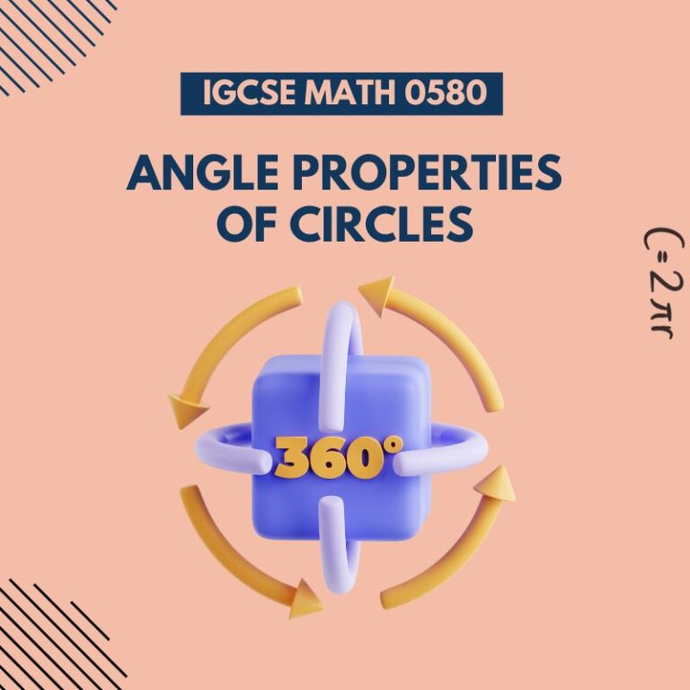 Angle Properties of Circles – Mariam With Math